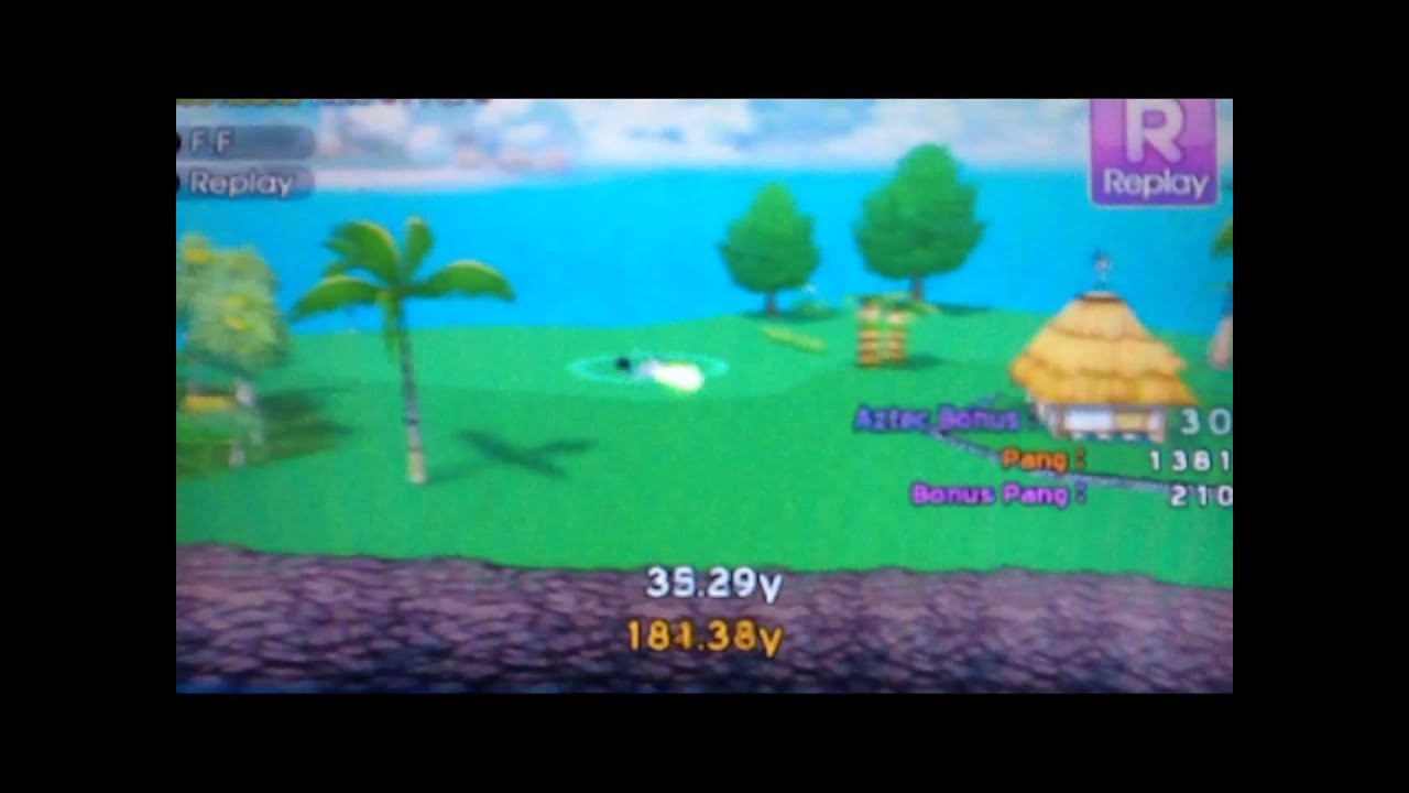 Pangya PSP เล่น18หลุมครั้งแรก - YouTube