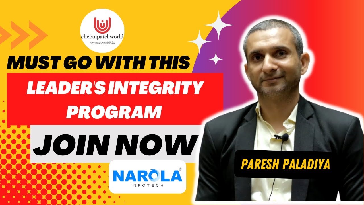GROW IT BUSINESS with Leader's Integrity Program -Paresh Paladiya ...