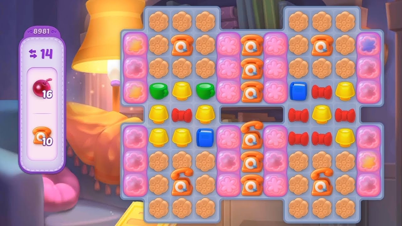 homescapes level 8981 | homescapes hard level - YouTube