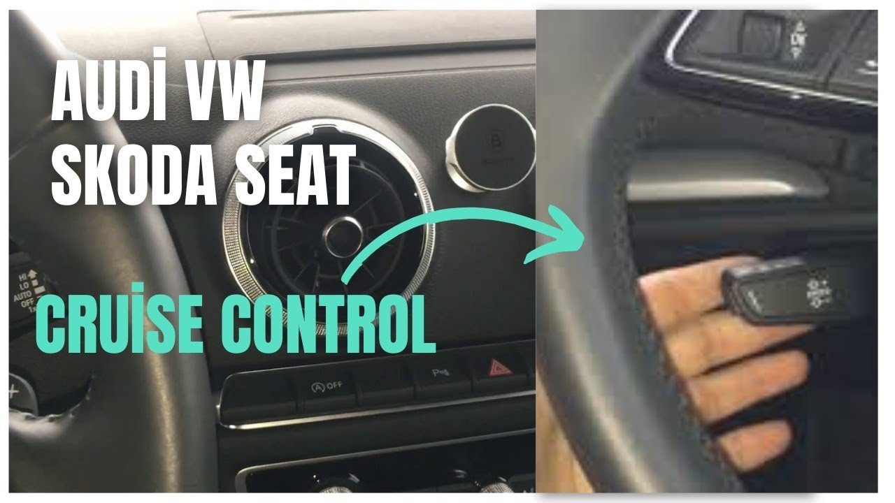 Audi a3, how does cruise control work and how to use it golf,polo,leon ...