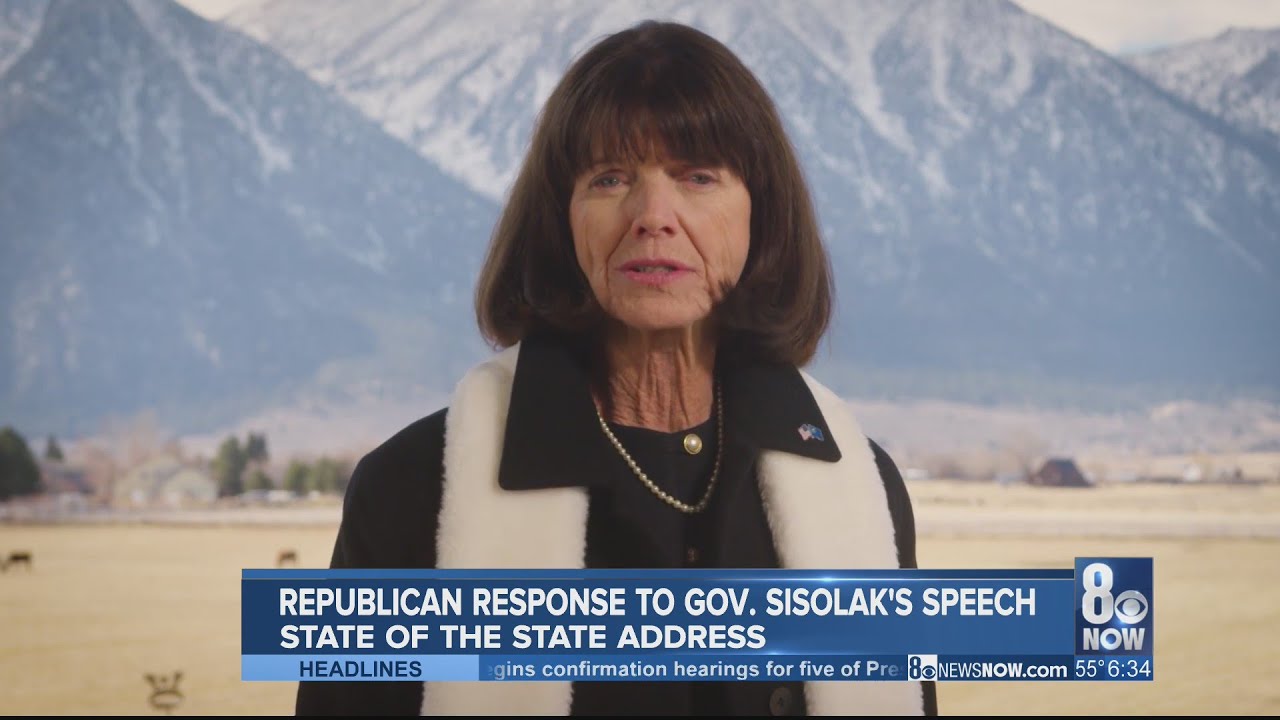 Assemblywoman Dr. Robin Titus delivers Nevada Republicans' response to ...