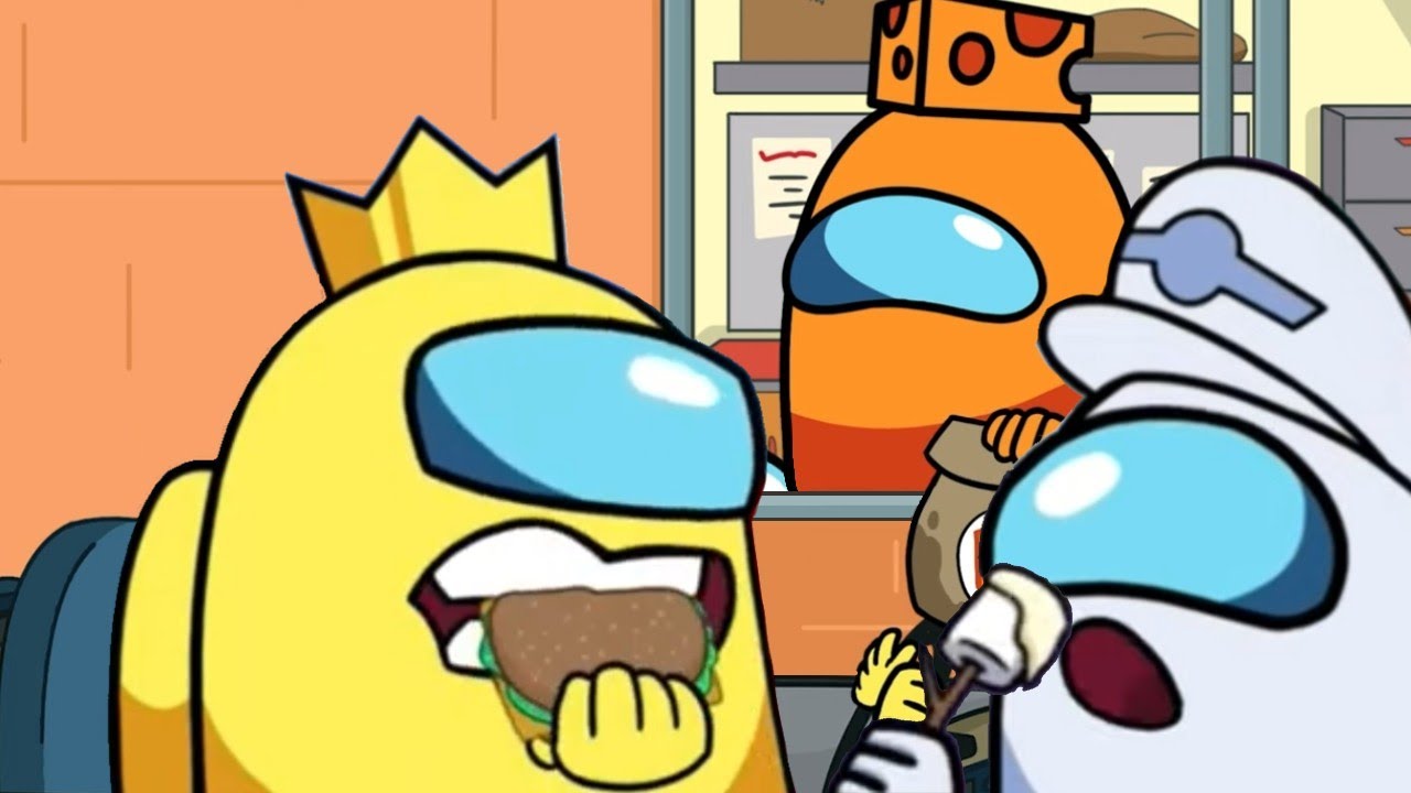 everytime someone's eating in among us logic - YouTube