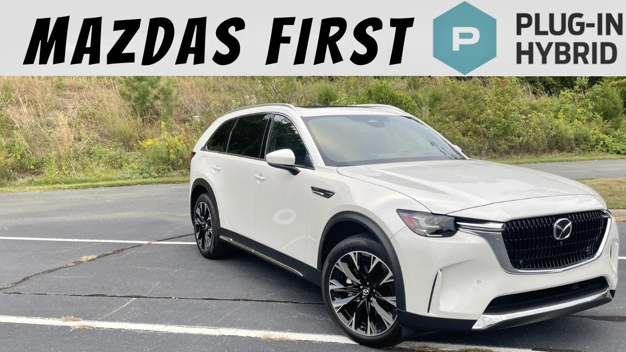 2024 Mazda CX 90 Premium Plus: POV Start Up, Test Drive, Walkaround and ...