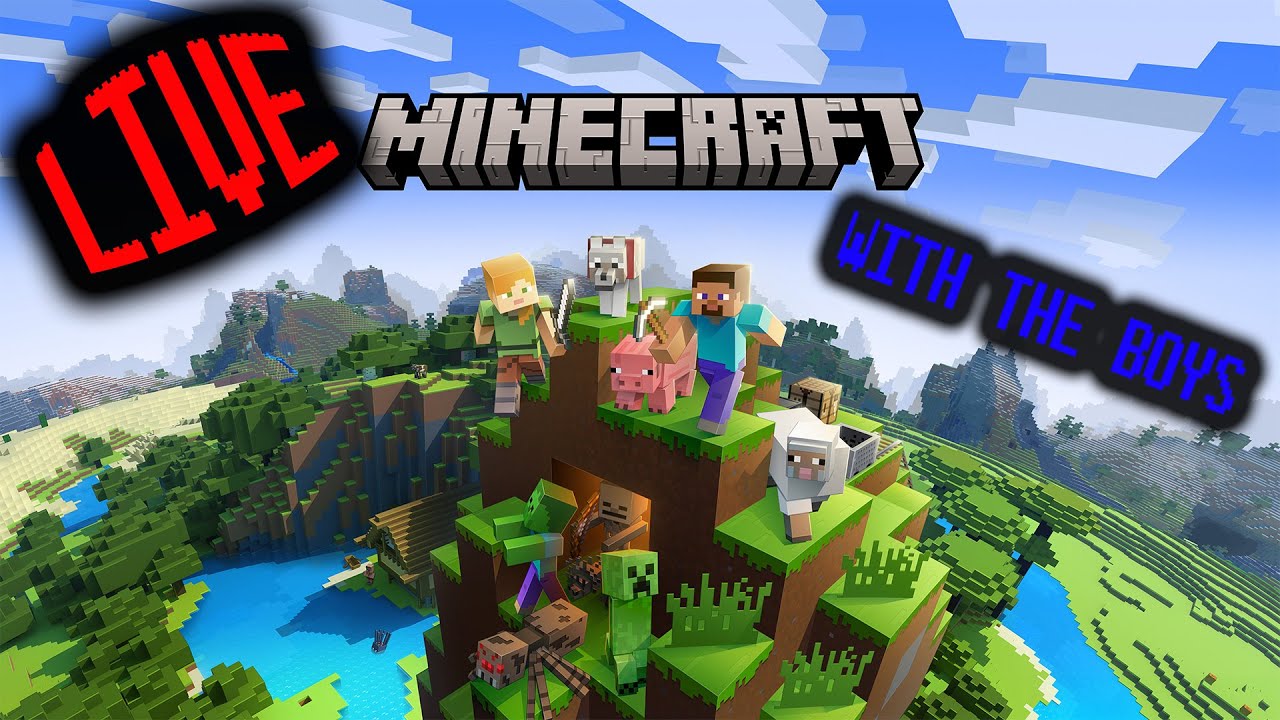 Minecraft with the BOYS!!!!!! Day 3 - YouTube