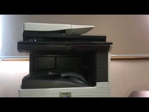 Sharp Mx-M264N - YouTube