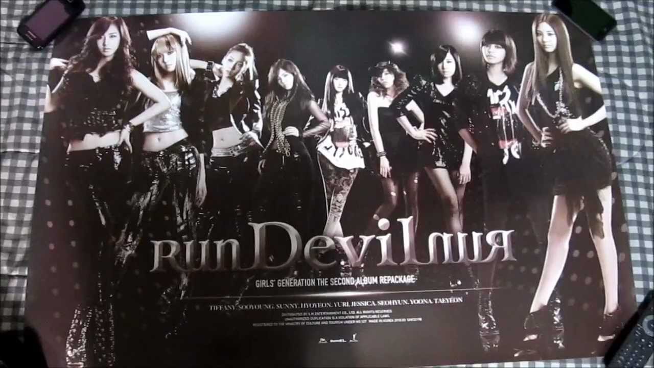 Girls' Generation SNSD - Run Devil Run ("Oh!" 2nd Album Repackage) Unboxing - YouTube