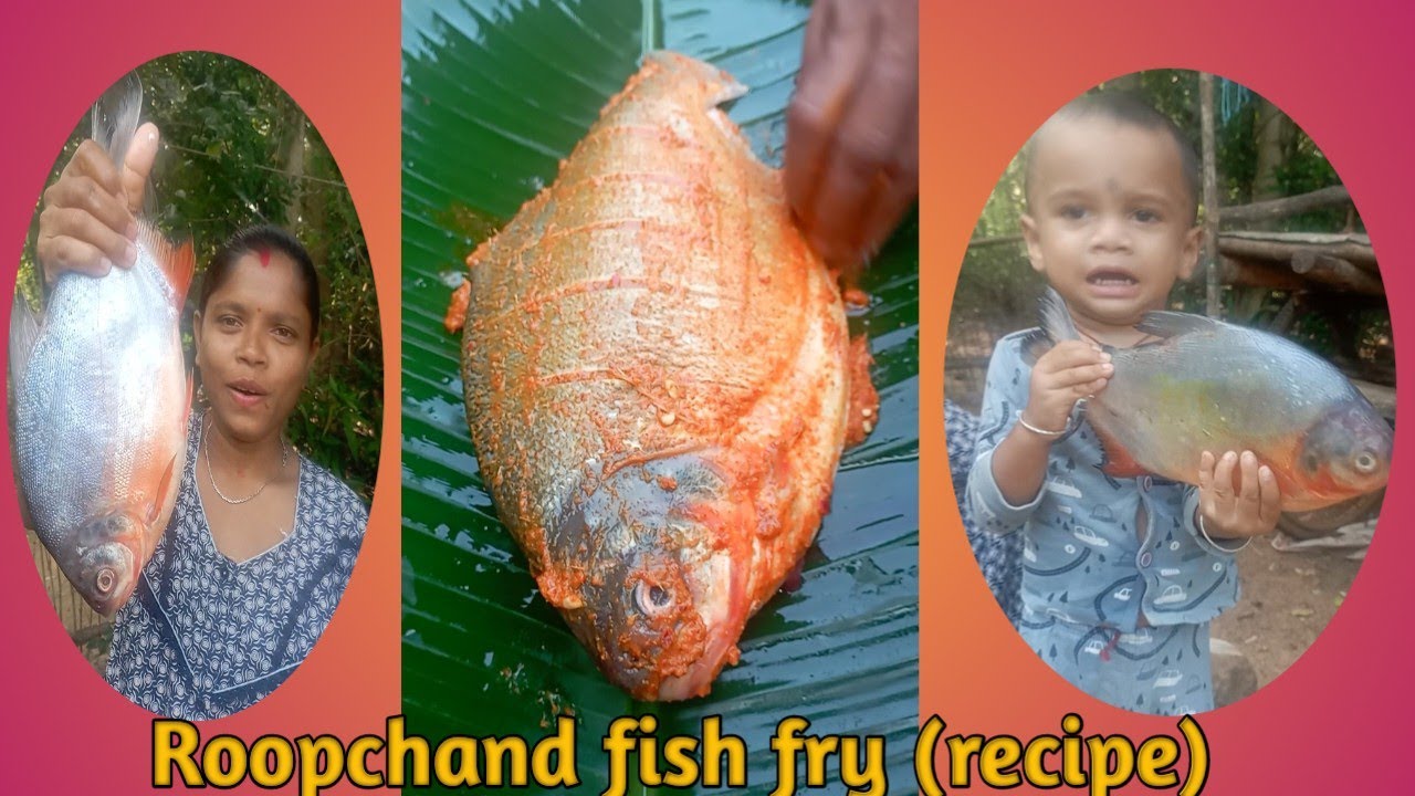 Roopchand fish fry (recipe)#Red pomfret fish recipe full video - YouTube