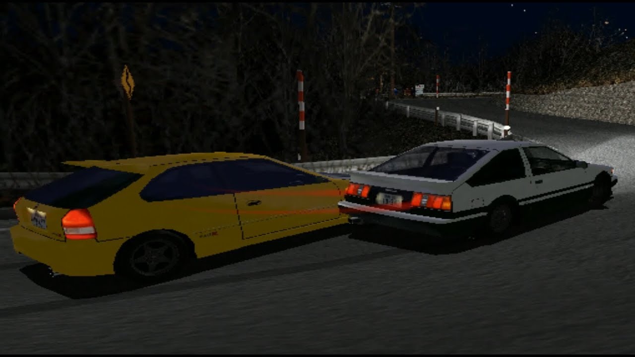Initial D Version 3 - Legend of the Streets - Happogahara (Part 6) - YouTube