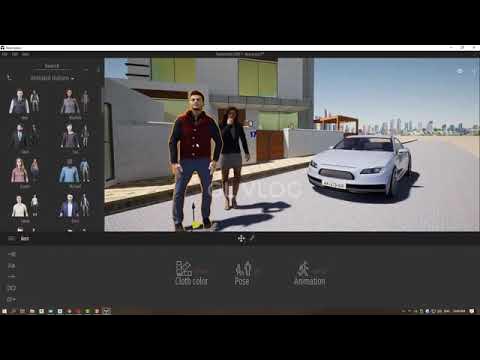 how to add realistic character Twinmotion - YouTube