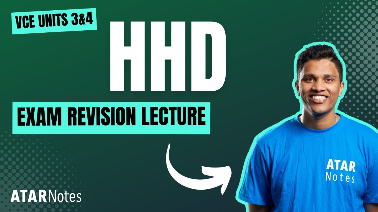 VCE HHD 3&4 Exam Revision Lecture - YouTube