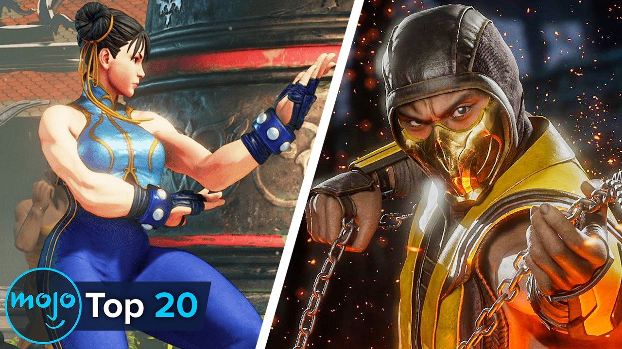 Top 20 Best Fighting Game Characters of All Time - YouTube