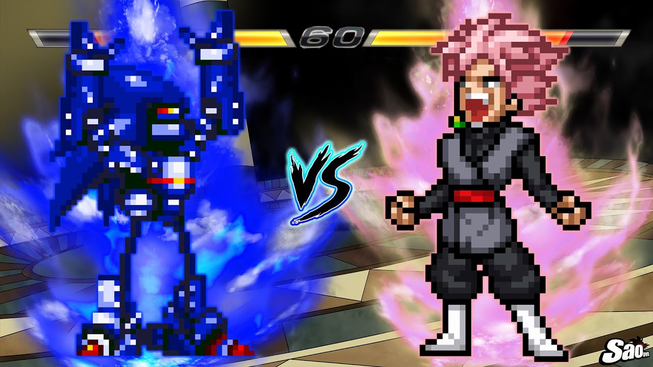 MECHA SONIC V.3 VS BLACK SSR - YouTube