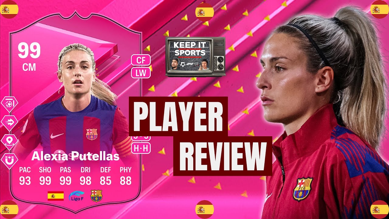 FUTTIES Alexia Putellas 99 OVR EA FC 24 - YouTube
