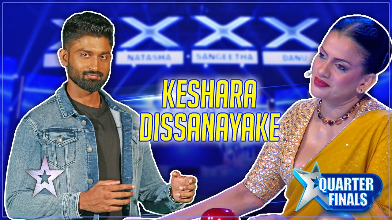 ජීවිතේ කරන භයානකම වැඩක් 😬 | Keshara Dissanayake | Sri Lanka's Got Talent | Sirasa TV - YouTube