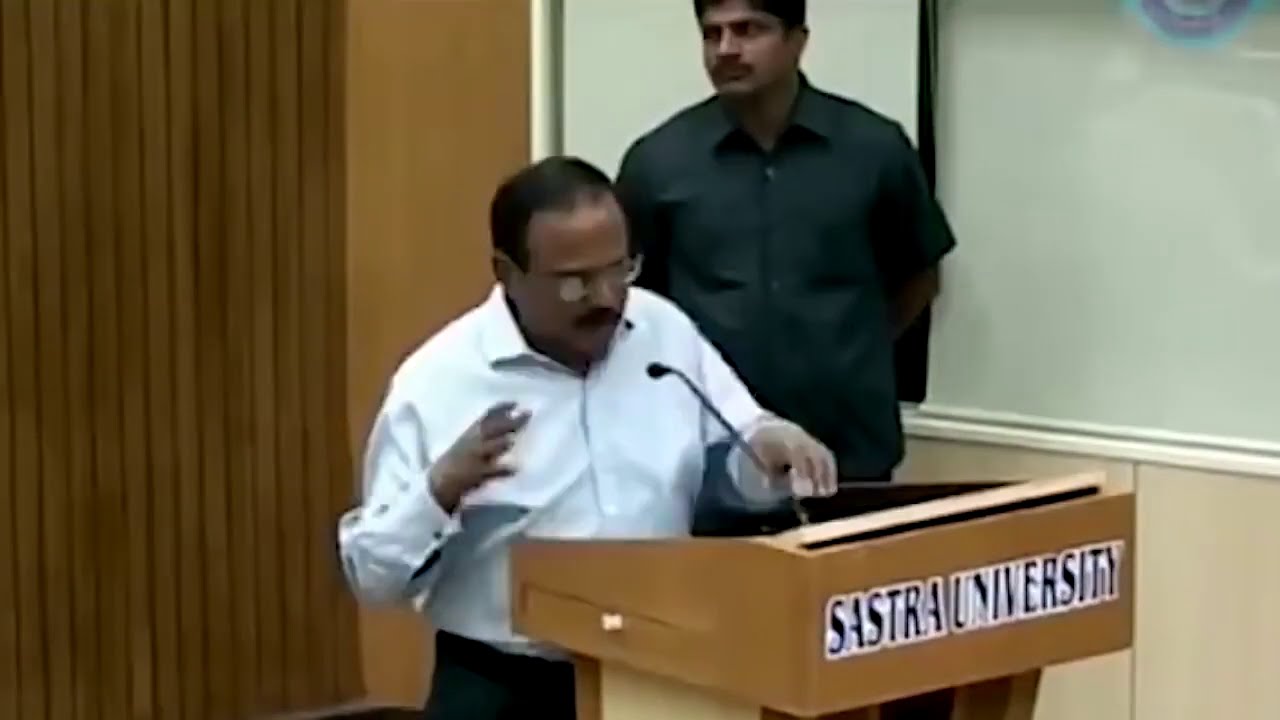 Ajit Doval 's Best Reply to pakistan | Ajit Doval Speech On Pakistan ...