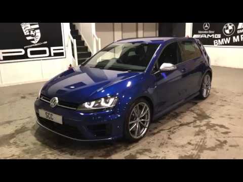 VW GOLF R LAPIZ BLUE - YouTube
