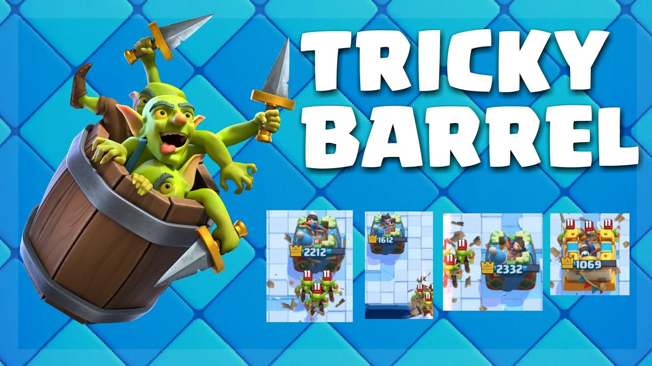 How to Know Goblin Barrel Path in Clash Royale - YouTube