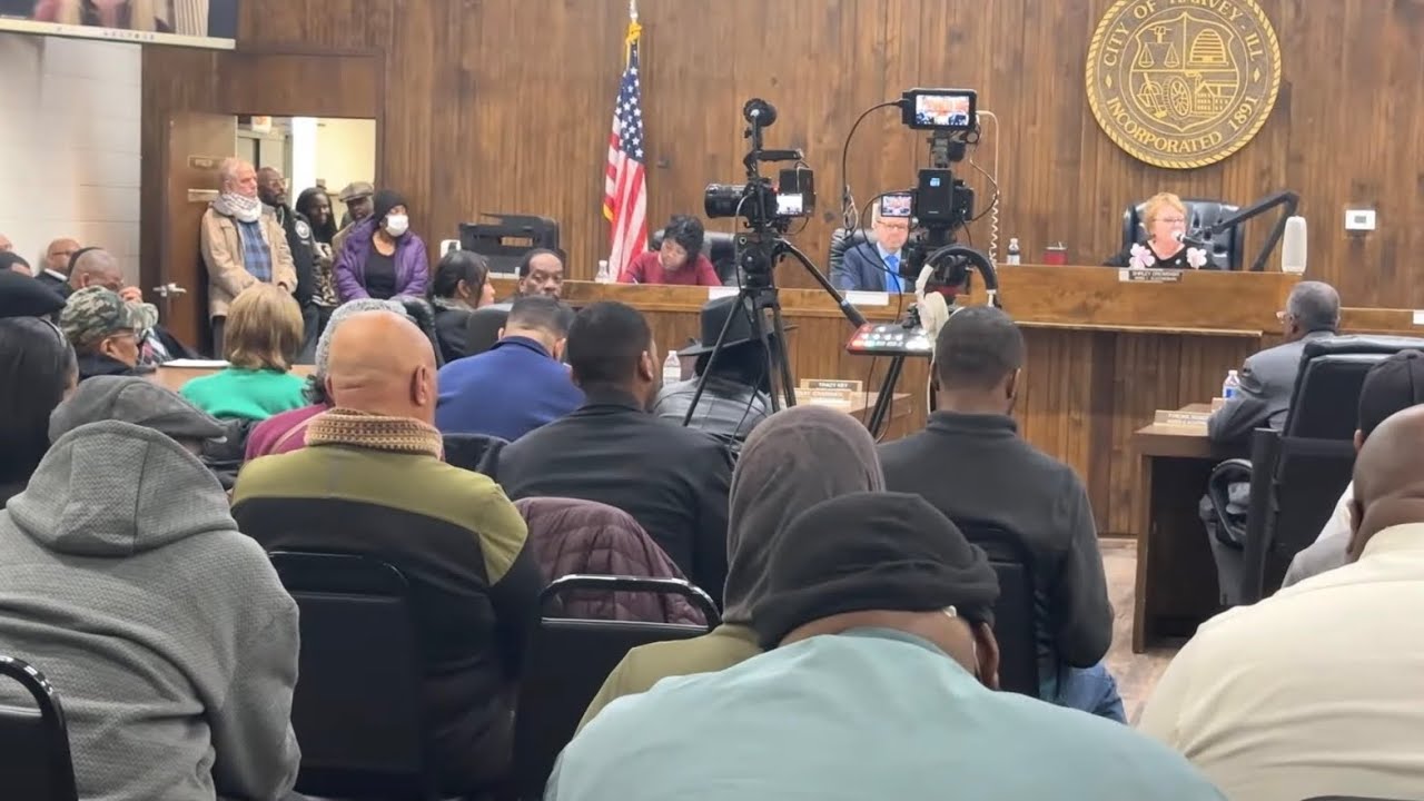 Harvey City Council Special Meeting | Honoring Mayor Christopher Clark ...