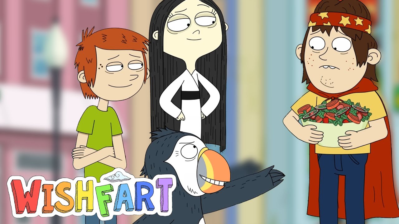 Special Gift for Dez | Wishfart Episode Clip from Chopped Salad! - YouTube