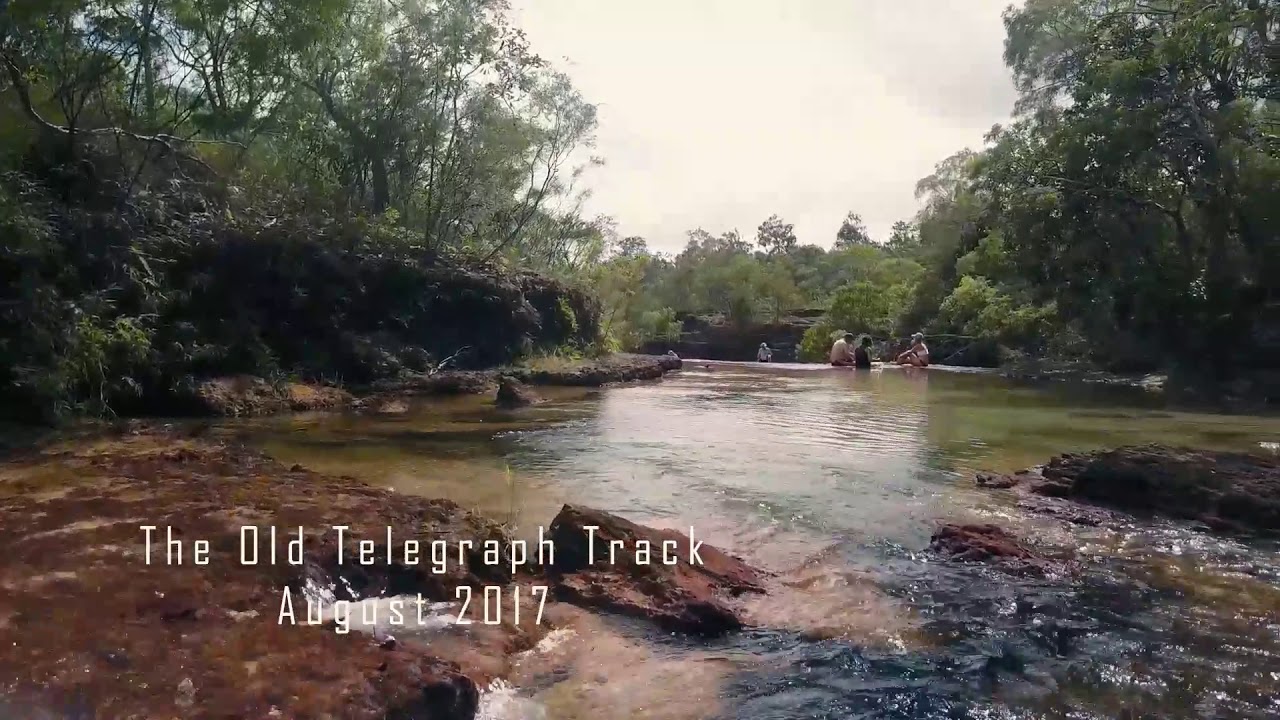 The old tele track | cape york august 2017 - YouTube