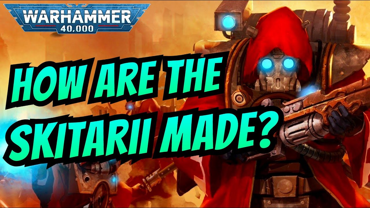 The Creation of the SKITARII | Warhammer 40k Lore - YouTube