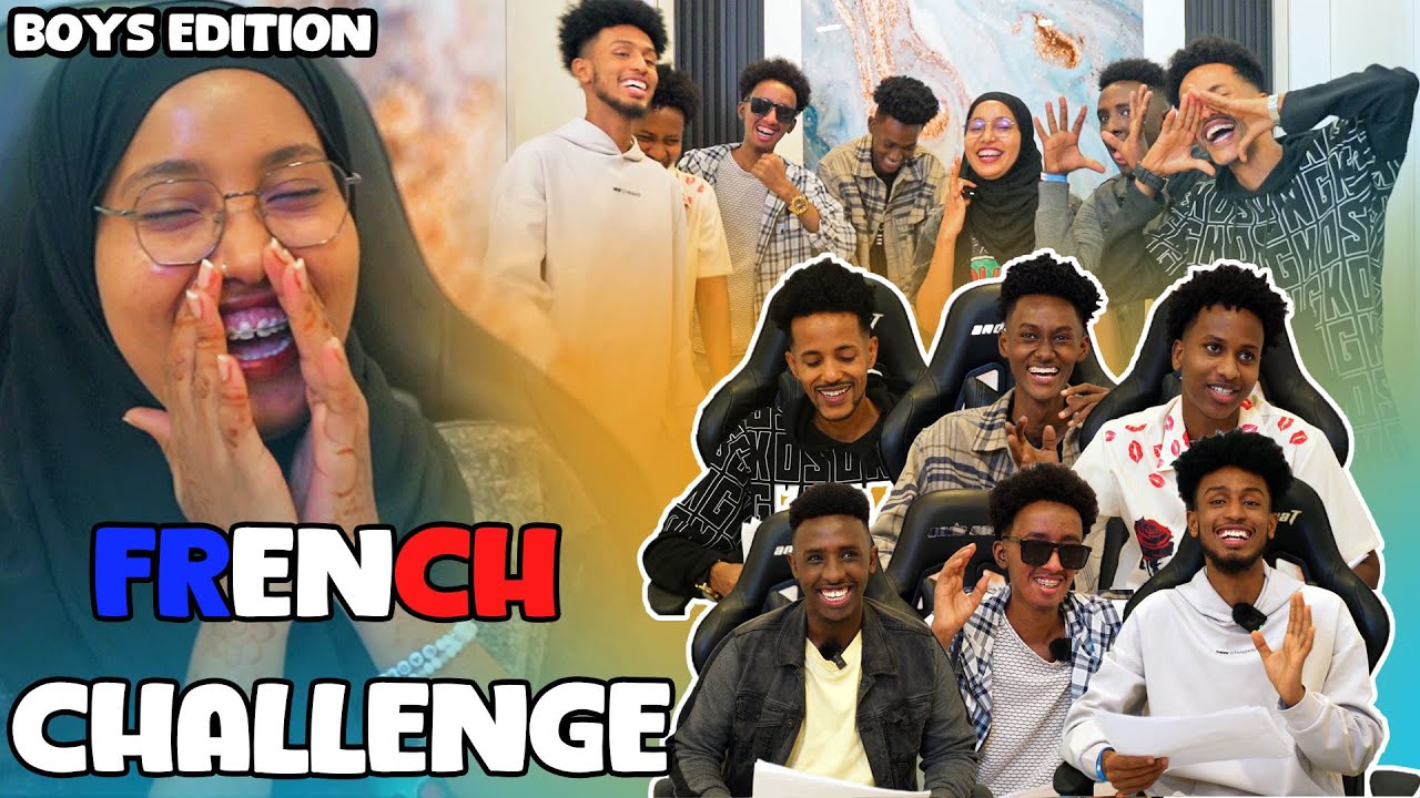 "Sida Kale Ma Usheegaa" Deeqow & Faransiis | FRENCH Challenge Wiilasha ...