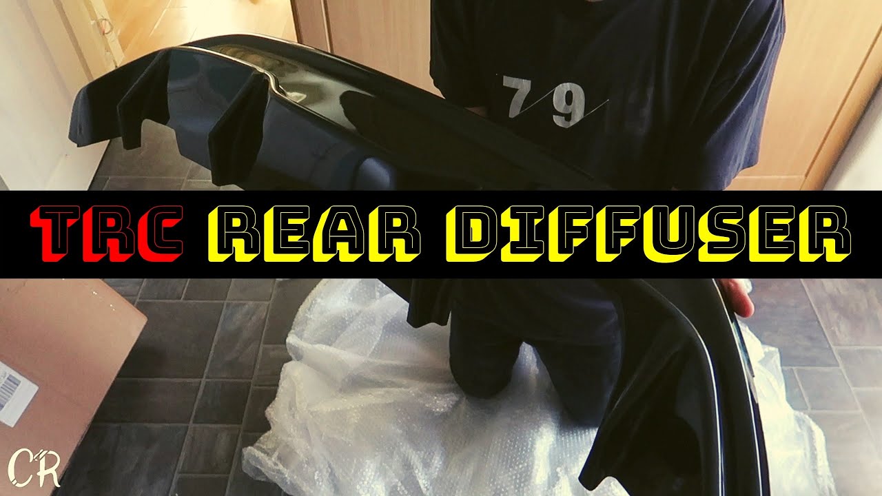 TRC Rear Diffuser! - Finally got my hands on one! - Fiesta ST180 - YouTube