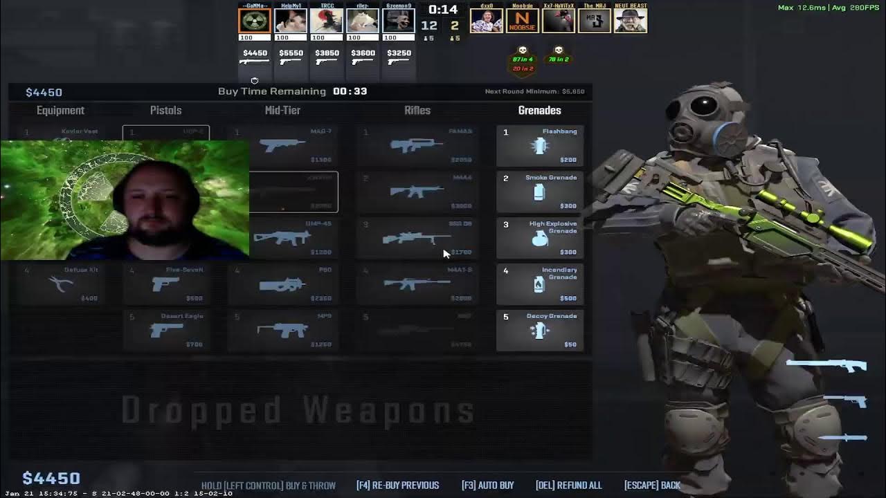 GaMMa CS2 FACEIT Nuke - YouTube