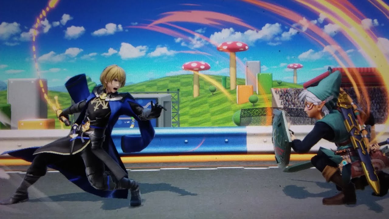 Super Smash Bros Ultimate battles Byleth ♂️ (me) vs Link (soysauce ...