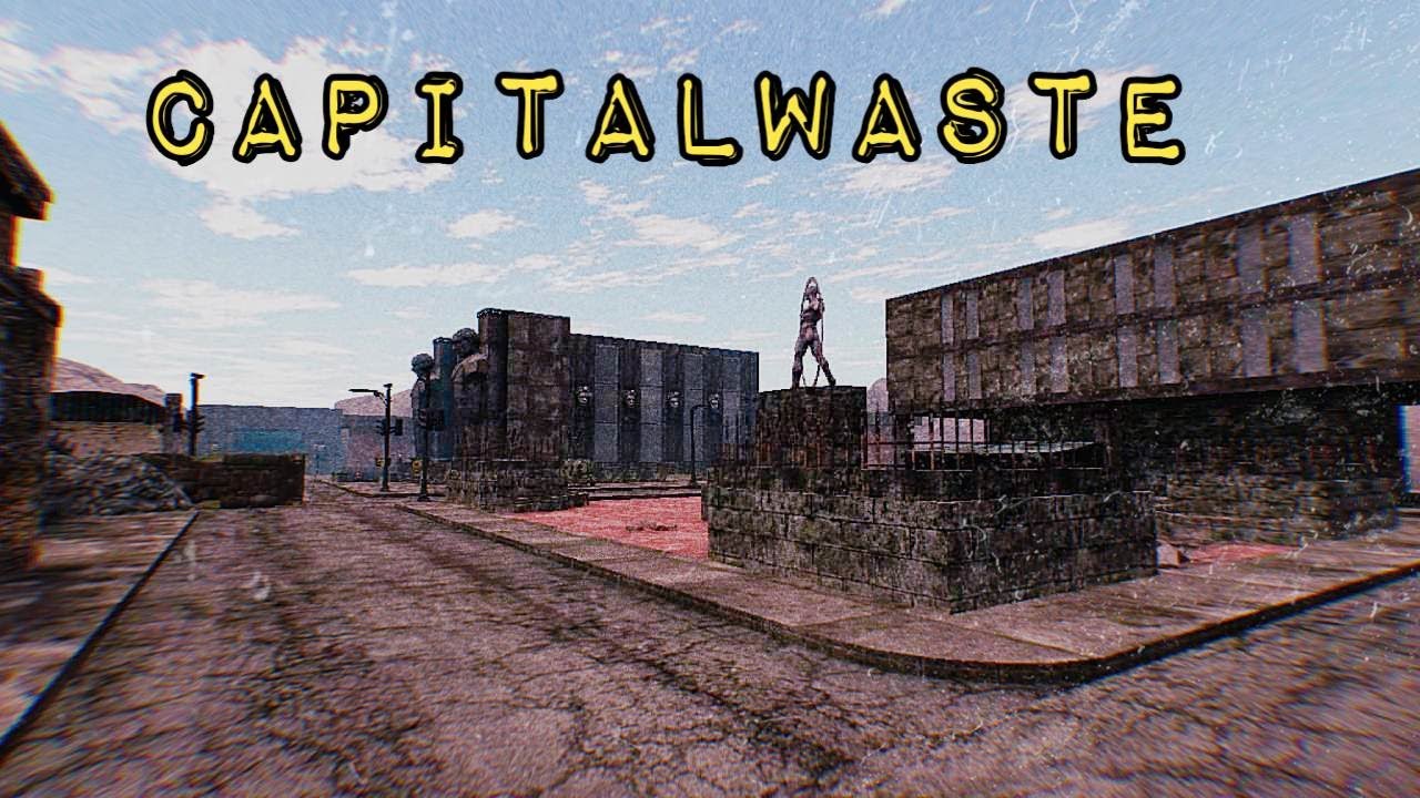 Gmod Capital Wastes - A Fallout type of map - YouTube
