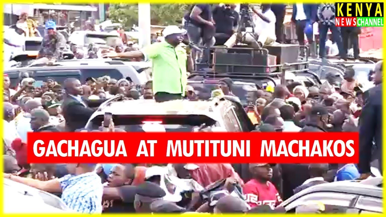 Gachagua speech today with Kalonzo at Mutituni Machakos - Listen what ...