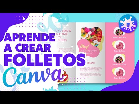 Cómo hacer un folleto en Canva para Imprimir | TUTORIAL