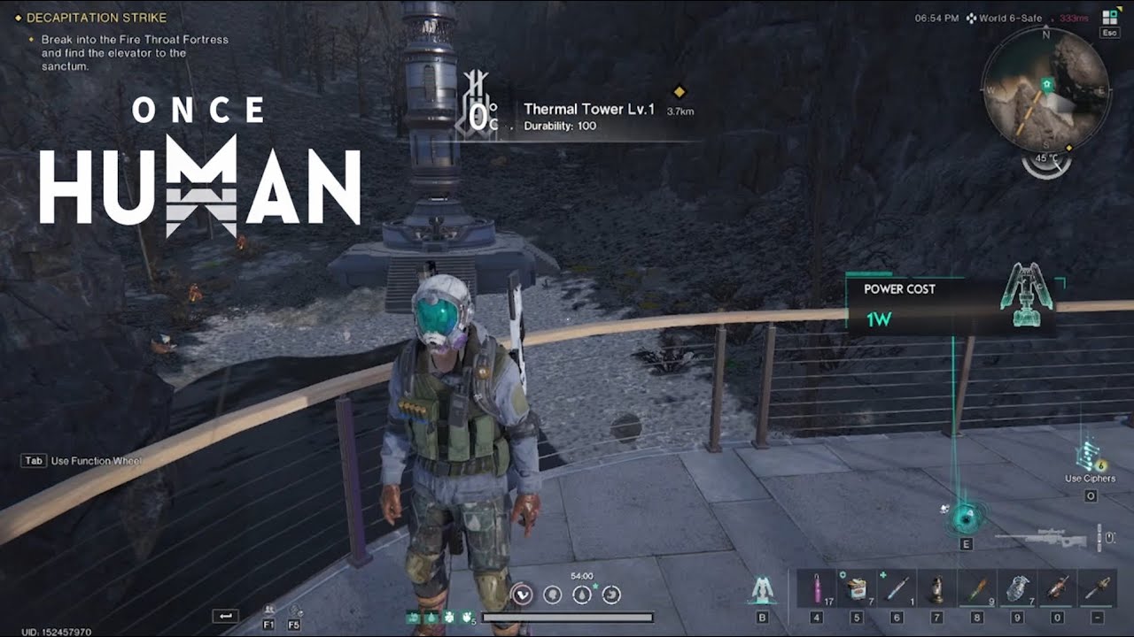 Once human: How the Thermal Tower works. I only got a little mixed ...