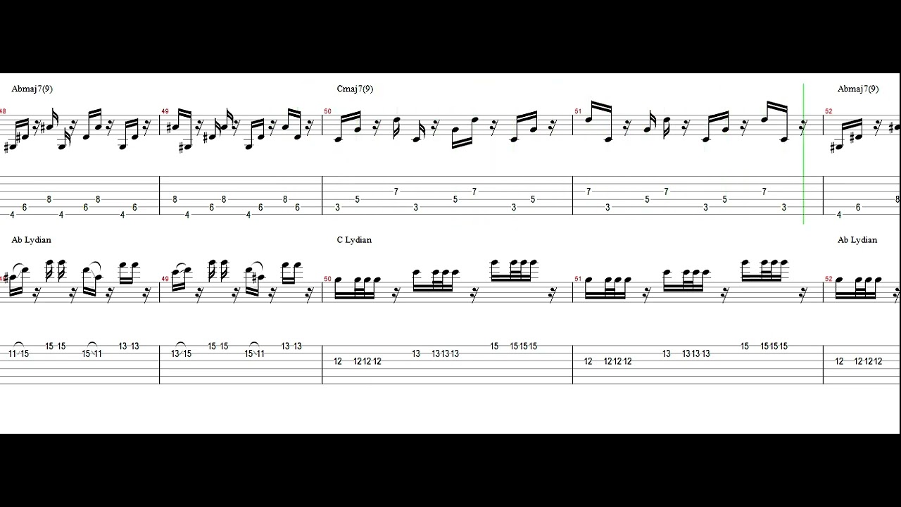 C Lydian ~ Ab Lydian - YouTube