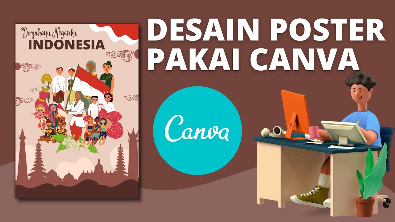 Cara Membuat Poster Menggunakan Aplikasi Canva | Poster Hari ...