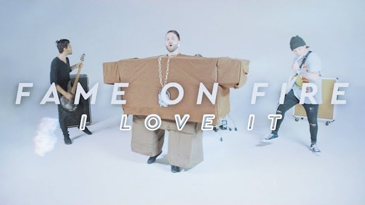 I Love It - Kanye West & Lil Pump (Fame on Fire Rock Cover) Trap Goes ...