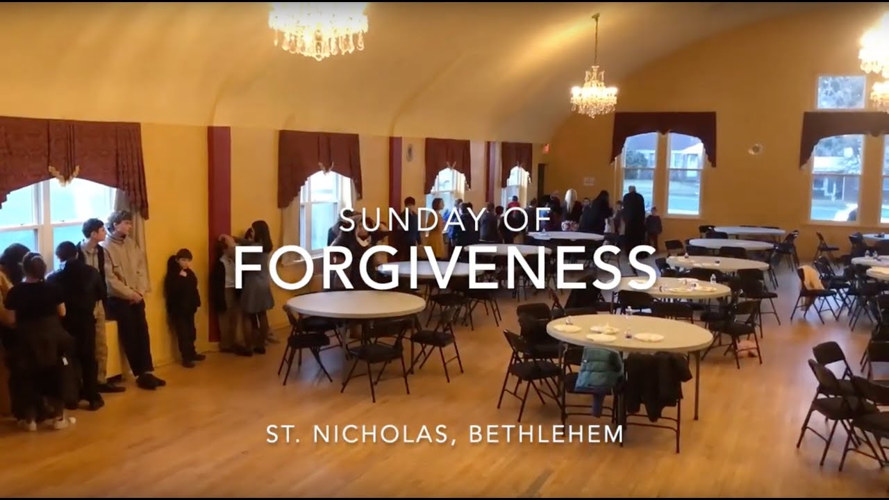 Forgiveness Sunday 2020 - YouTube