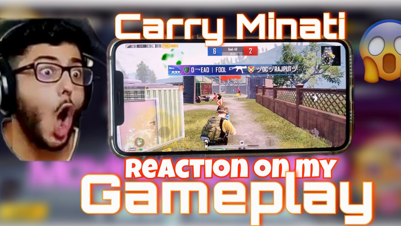 @CarryMinati reaction on my video | Indian biggest YouTuber reaction on ...