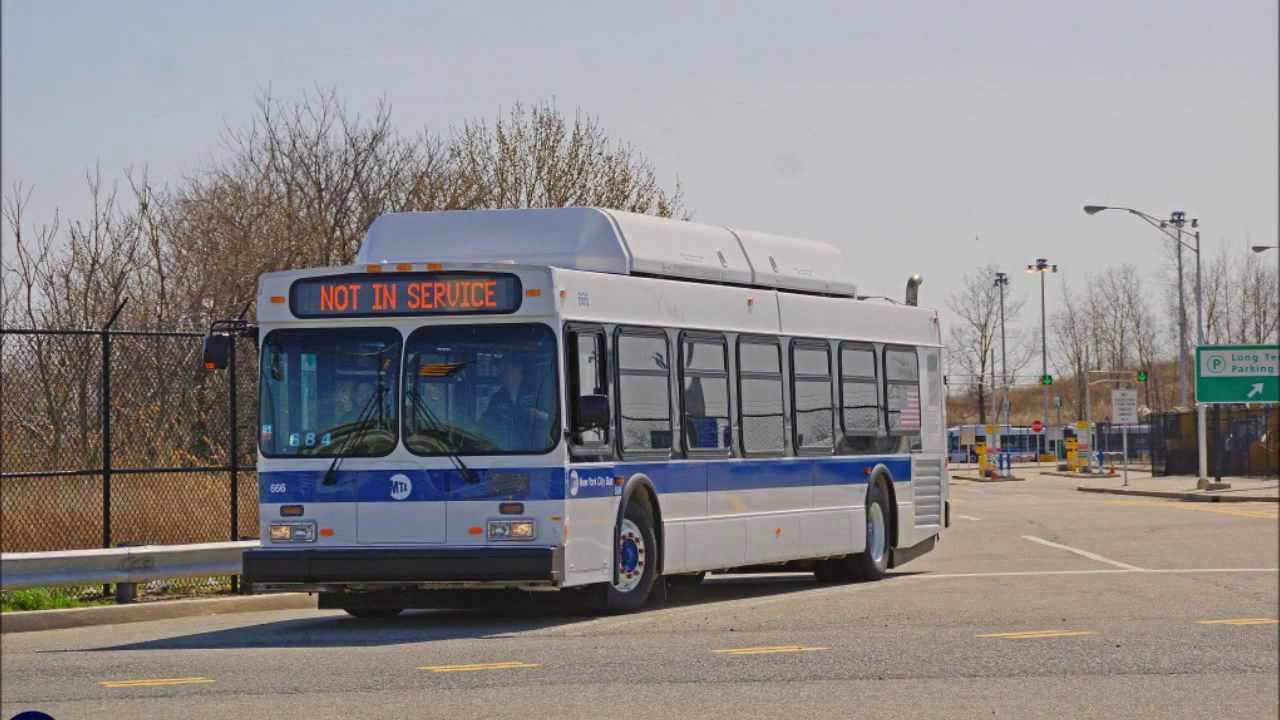 Soundclip: 2013 [MTA Regional Bus] New Flyer Industries "CNG" C40LF 666 ...
