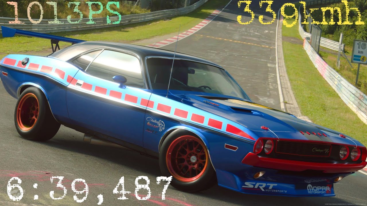GT7 Motor Swap Dodge Challenger R/T '70 1013PS - YouTube