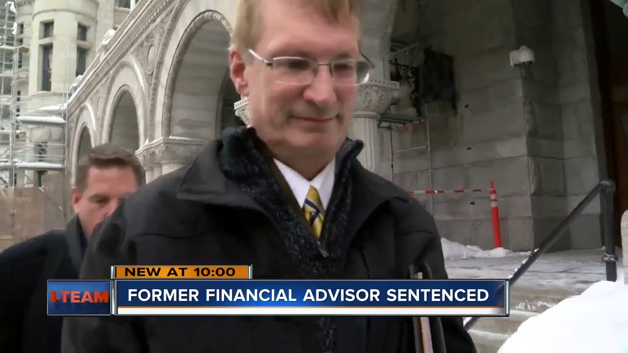 Former financial adviser sentenced - YouTube