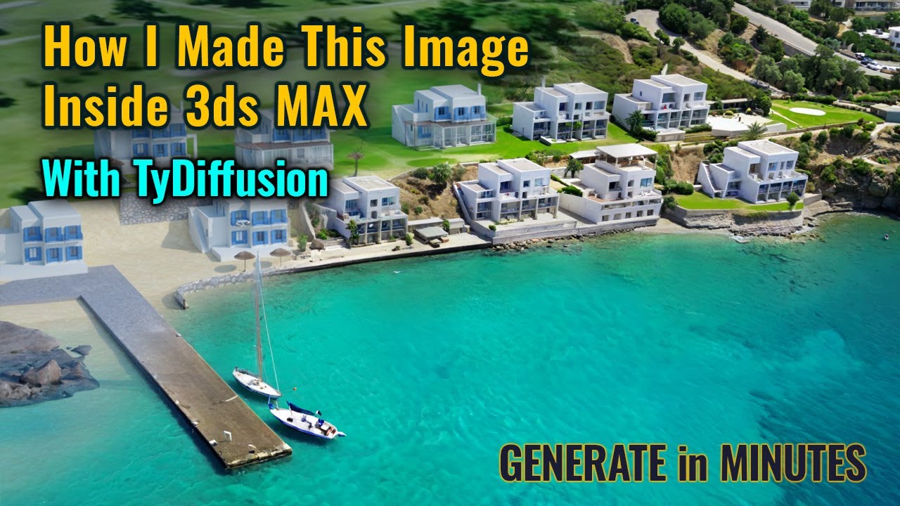 How I Quickly Created This Stunning Image in 3ds Max Using TyDiffusion - YouTube
