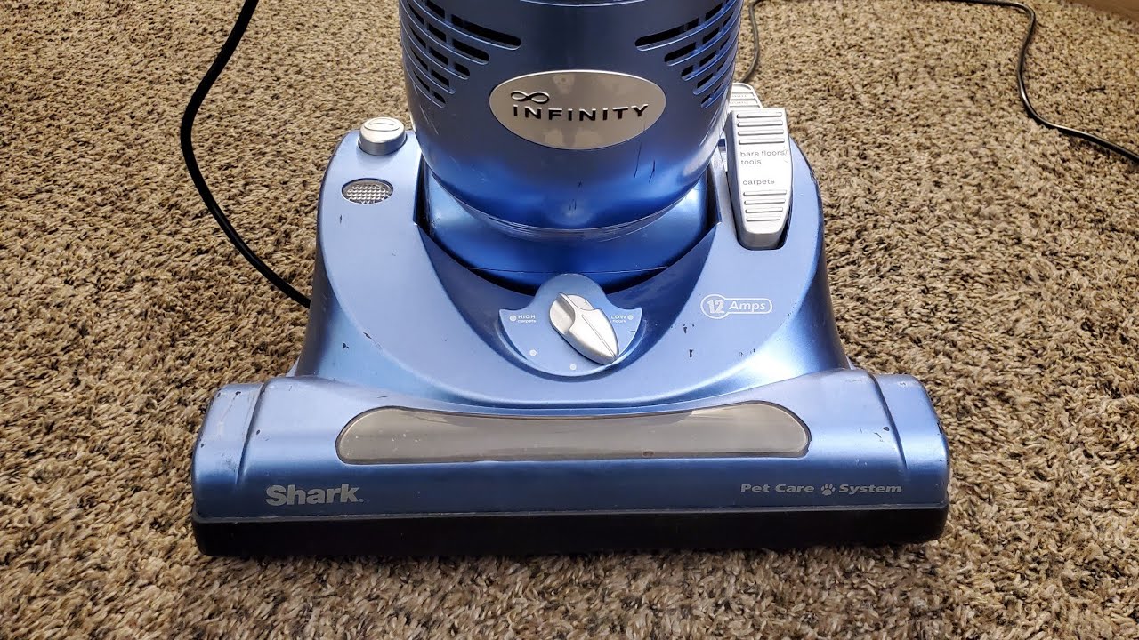 Shark Infinity Pet Care Living Room Vacuuming Demo - YouTube