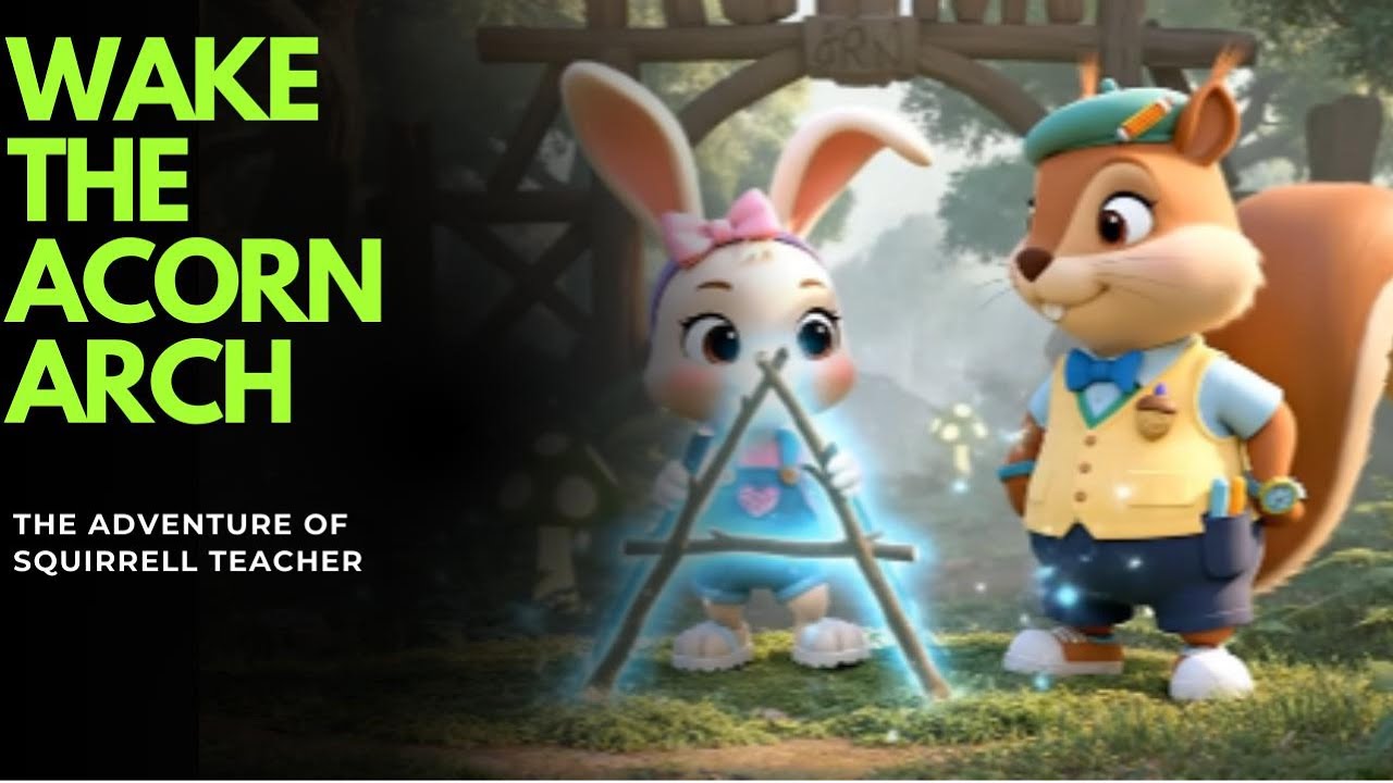 Squirrel School | Letter A Adventure: Wake the Acorn Arch! | ABC ...