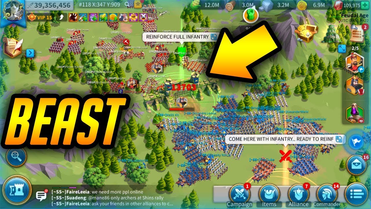 How to Counter Rally a Rally On Point [ Most Crucial Battle ] KvK S2 ...