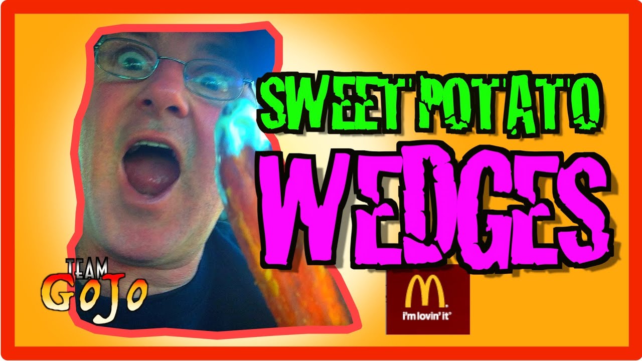 McDonalds Sweet Potato Wedges Taste Test - YouTube