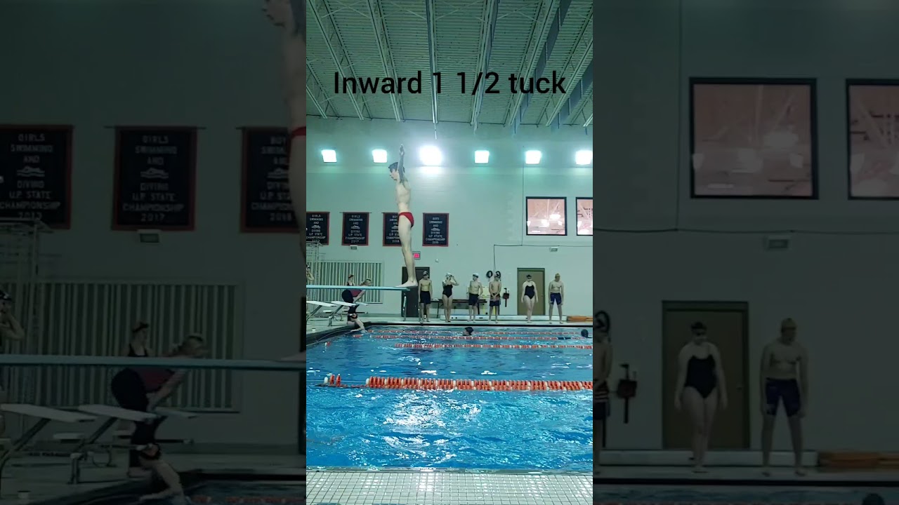 Inward Dive Tuck (401c) & Inward 1 1/2 tuck (403c) - YouTube