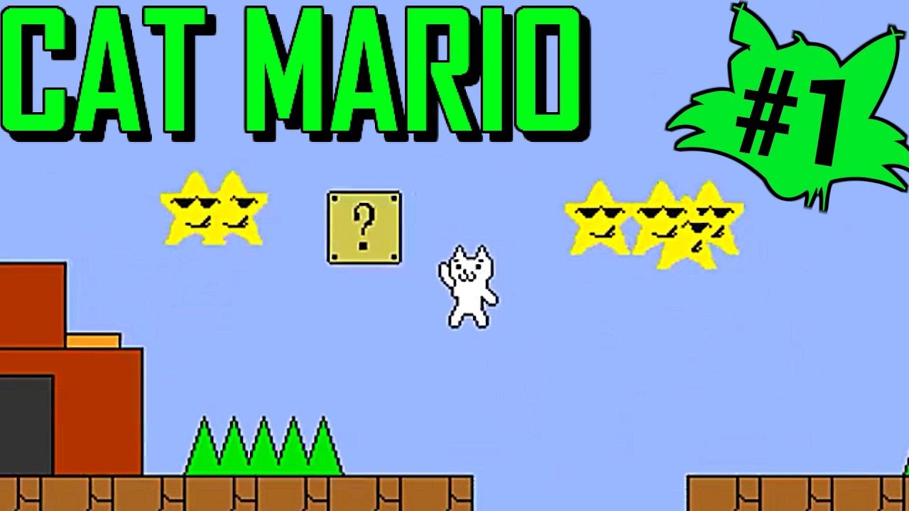 Cat Mario #1 I'M ONLY CRYING A LITTLE - YouTube