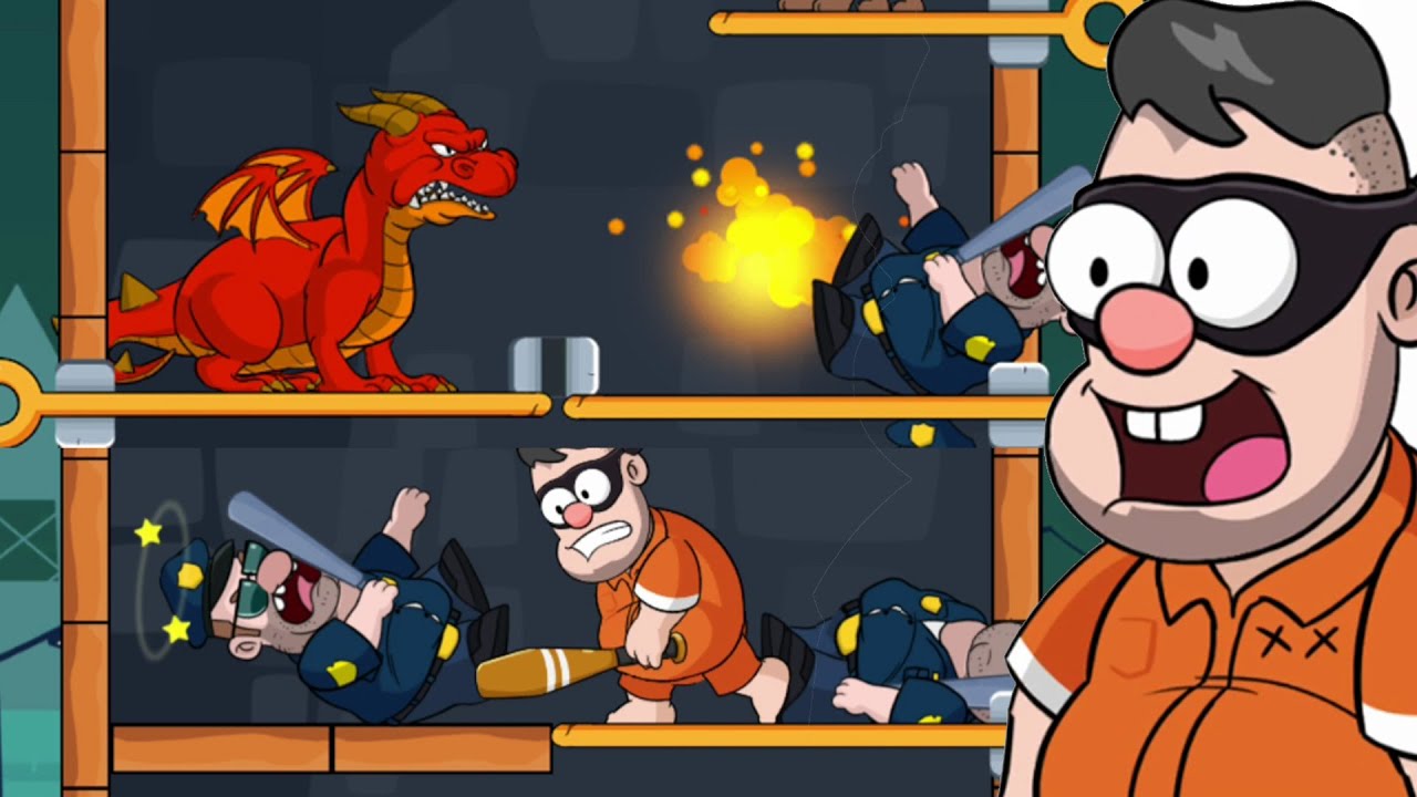 Prison Pin android Mobile game | Pull the pin | Save your wife - YouTube