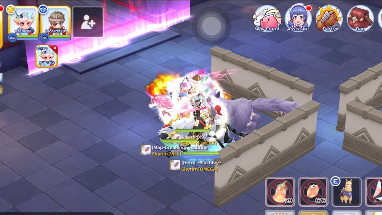 Echoing Corridor (EC) fl 51-60 | AM SH Saint | Ragnarok Mobile | Saint ...